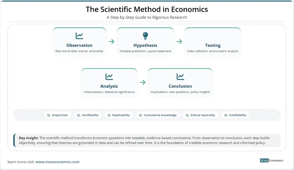 The Scientific Method in Economics Explained - maseconomics