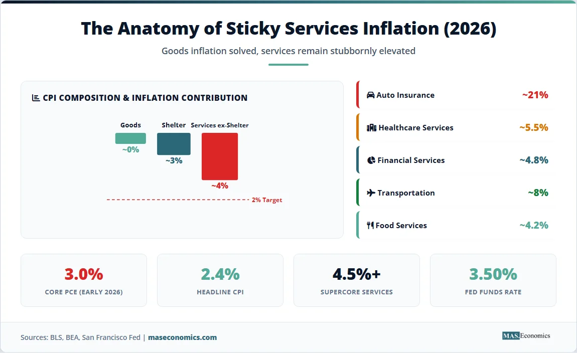 Sticky Services Inflation: Why the Last Mile to 2% Is the Hardest ...