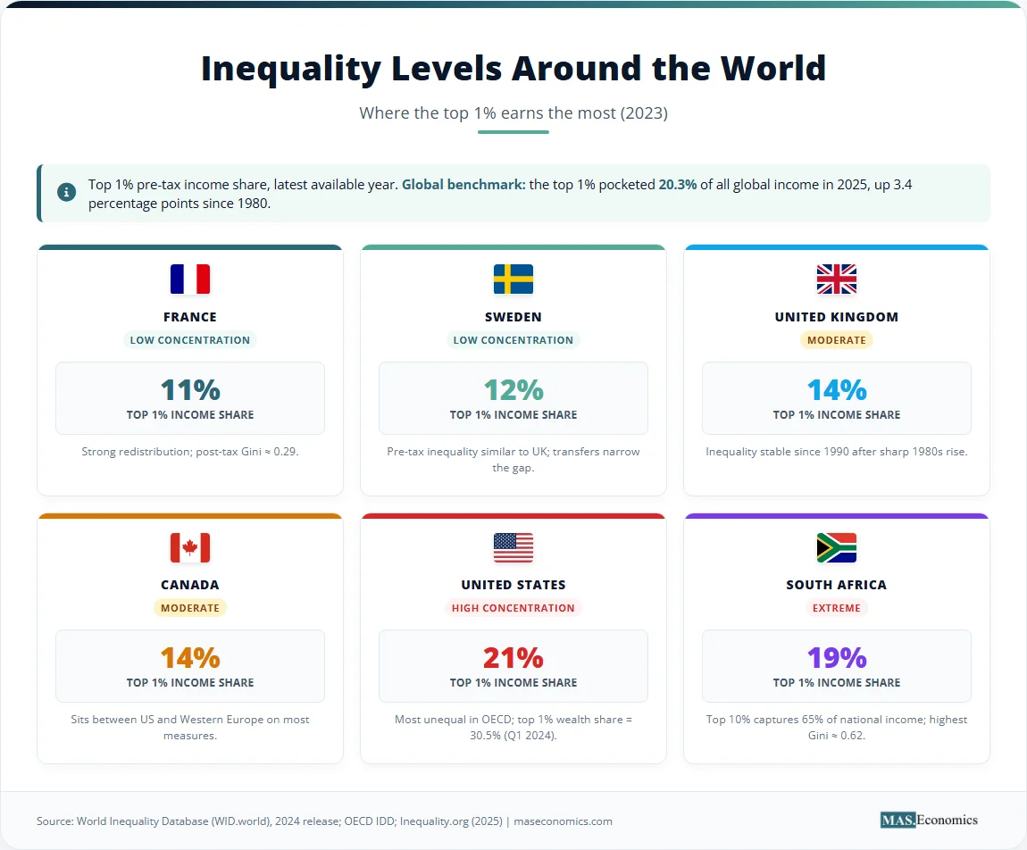 Economics of Inequality: Gini, Lorenz, and the Top 1% - maseconomics